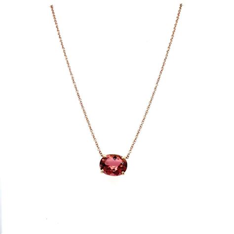 Regard Jewelry Red Ruby Set In 14k Yellow Gold Pendant At