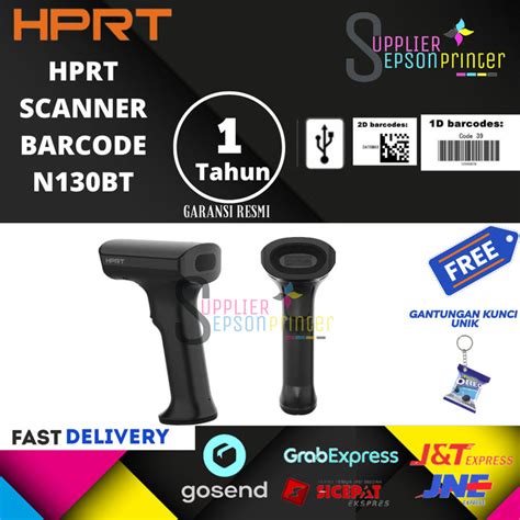 Jual Barcode Scanner Hprt 2d Handheld Barcode Scanner N130bt Original Resmi Jakarta Pusat