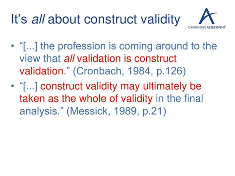 Ppt Controversy Surrounding Modern Validity Theory Powerpoint