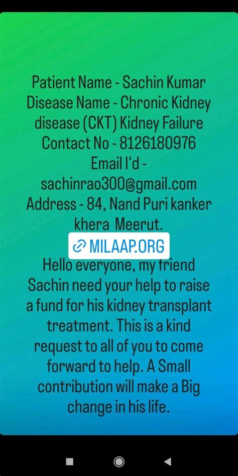 Shalu Verma On Linkedin Guys Please Help Him He Need Support May Be Your Small Help Is Vry