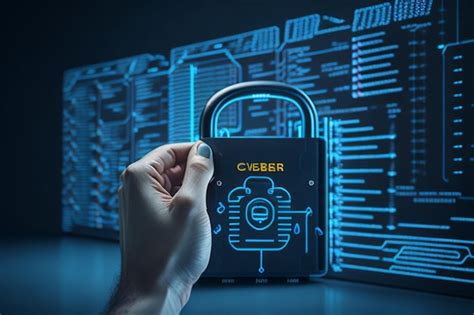 Premium Photo Cyber Security System Data Protection Digital Technology Computer Programmer