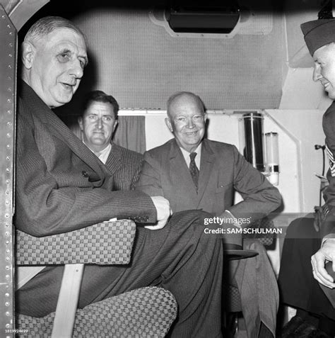 French President Charles De Gaulle And His American Counterpart News