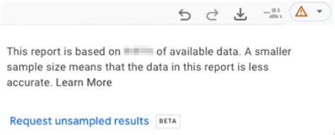 Google Analytics Reports Sampling Cardinality And Thresholding Oh My