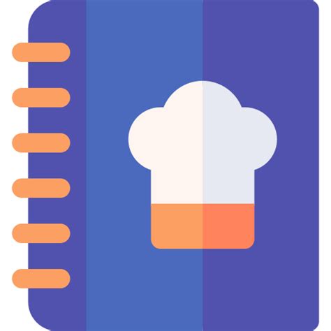 Cookbook Basic Rounded Flat Icon Cookbook Basic Rounded Flat Icon
