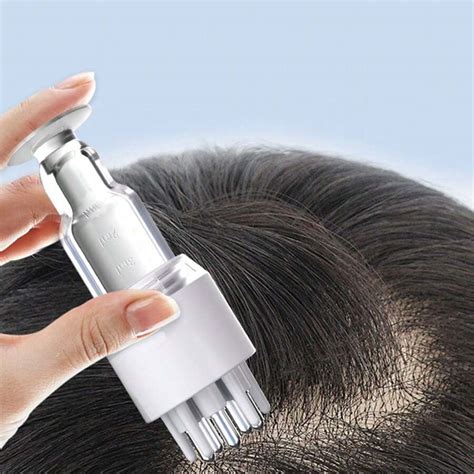 Scalp Applicator For Minoxidil Gel Derma Roller For Serum Topical Application Shein