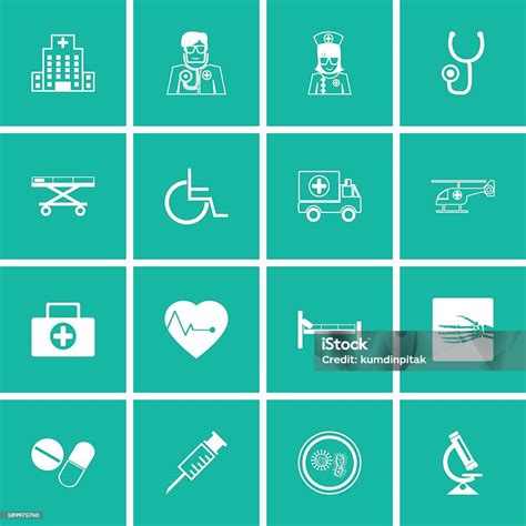 의료 아이콘 세트 1위에 대한 스톡 벡터 아트 및 기타 이미지 1위 Dna X 레이 Istock
