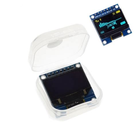 096 Inch Oled White Blue Display Module Yellow Blue Color 128x64 Oled I2c Iic Spi 7pin Driver