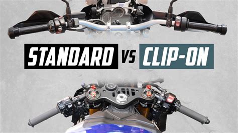 Standard Handlebars Vs Clip Ons Whats The Difference Youtube