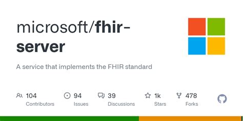 Compare · Microsoft Fhir Server · Github