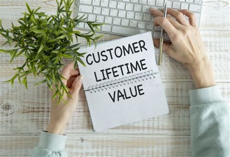 Customer Lifetime Value Clv Business Concept Acronym Stock Image Image Of Concept Network