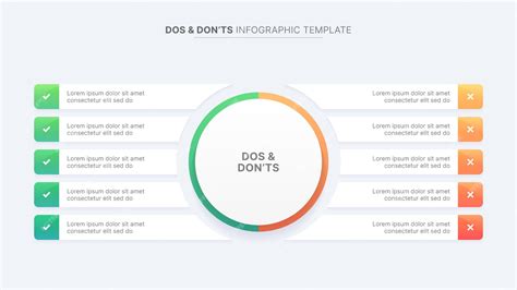 Premium Vector Circle Round Dos And Donts Pros And Cons Vs Versus