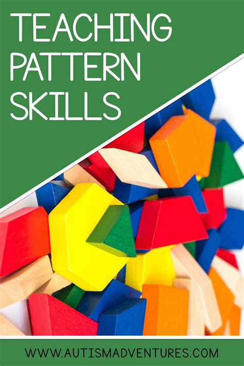 Teaching Pattern Skills In The Classroom Autism Adventures