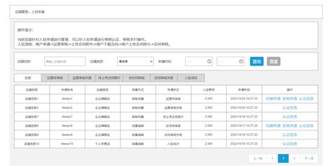 多商户系统管理——商户入驻 人人都是产品经理