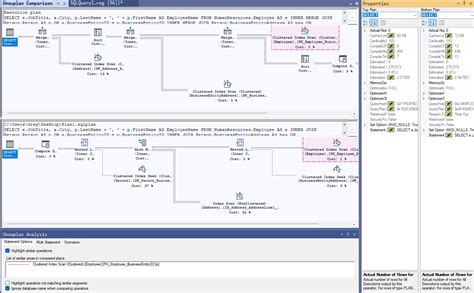Ssms Tips And Tricks 6 1 Comparing Query Plans The Bit Bucket