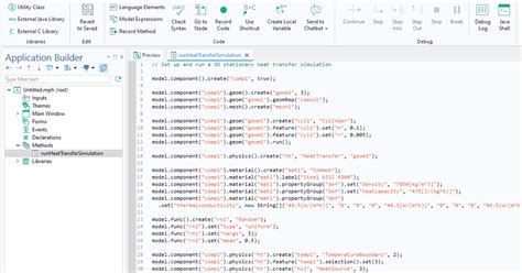 Overview Of The Comsol Api