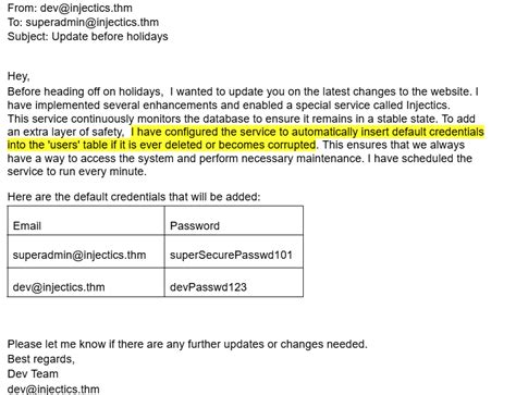 Tryhackme Injectics Walkthrough Writeup