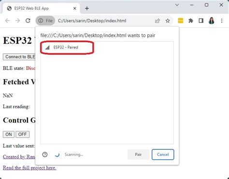 Esp32 Web Ble Điều Khiển Esp32 Từ Web Qua Bluetooth Low Energy Iot Zone