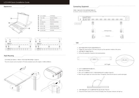 Rack Mount Lcd Kvm Console Platform Multiple Route Kvm Switch 17 Inch 1 Port Lcd Kvm Switch