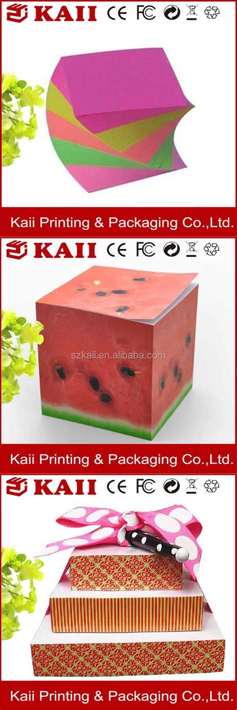 Container Shape Paper Cube Sticky Note Pad Notepad Memo Cube Alibaba Com
