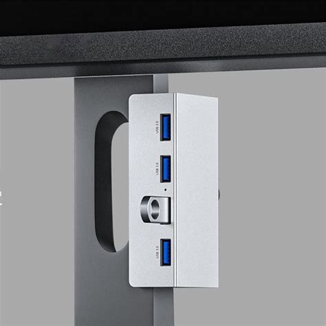 4 Ports Aluminum External Dock Station Usb 3 0 Hub Data Transmission For Pc Walmart Com