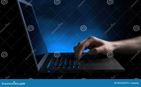 close up man hand typing keyboard input code for register system structure or unlock password on