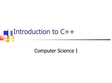 ppt introduction to c powerpoint presentation free download id
