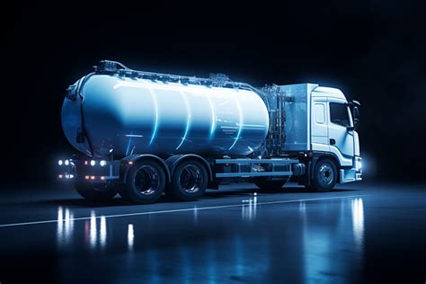 运输车大型油罐车交通运输工具模型图片