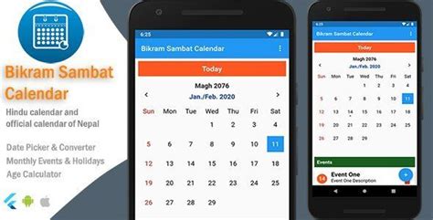 Bikram Sambat Calendar Flutter Codemarket