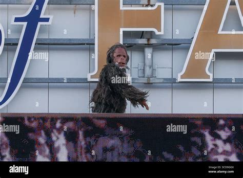 August 12 2025 The Pasquatch Is Seen As Kansas City Royals First Baseman Vinnie Pasquantino 9