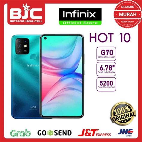 Jual Infinix Hot Ram Gb Garansi Resmi Battery Mah Quad Camera Black Di Seller