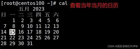 Linux实操篇 常用的基本命令2 （跟日期类相关的命令） Csdn博客