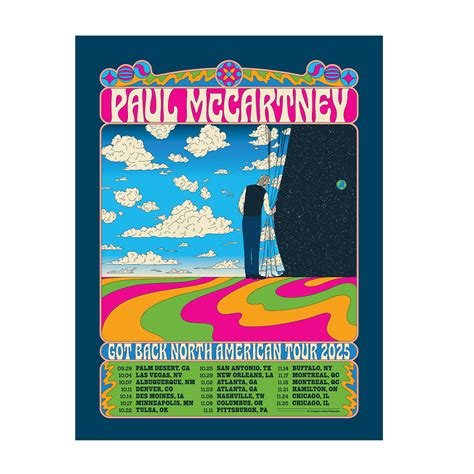 Got Back Tour Collection Paul Mccartney Official Store
