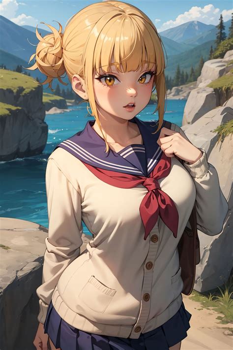 AI Art LoRA Model Toga Himiko My Hero Academia 渡我被身子 僕のヒーローアカデミア