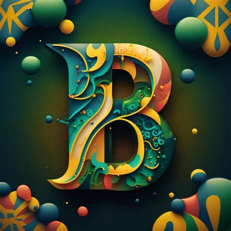 Premium Photo The BShaped Canvas Elevating Your Brand Logo Design Ai