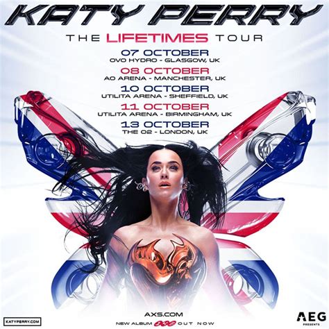 Katy Perry Announces The Lifetimes Tour Totalntertainment
