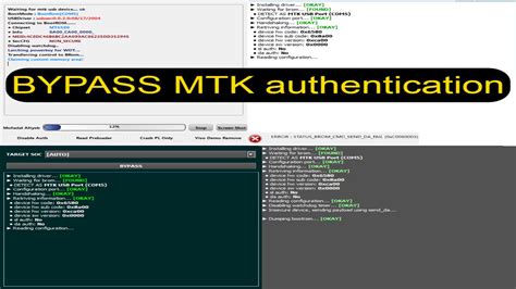 Mediatek Auth Bypass Tool Mtk Authentication File All Mtk Chipsets Youtube