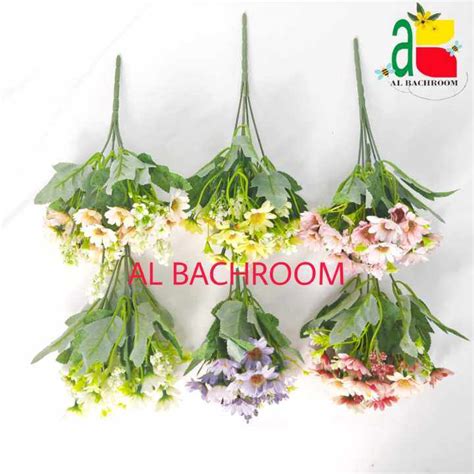 Bunga Plastik Hias Daysi Mini Lili B8152 Bunga Artificial Dekorasi