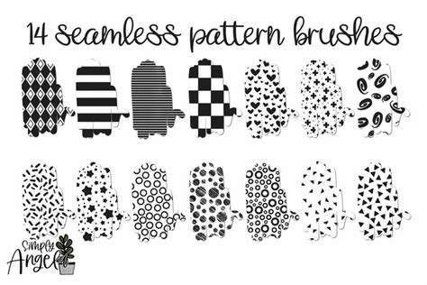 Free Procreate Download Procreate Seamless Pattern Brushes Free