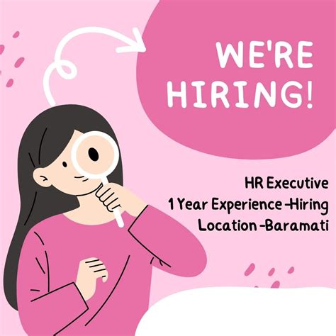 drishti chavan on linkedin 🌟 now hiring hr executive 🌟 we are seeking