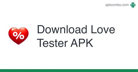 Love Tester Apk Android App Free Download Love Tester Apk Android App Free Download