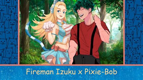 Fireman Izuku X Pixie Bob Mha Texting Story Anniversary Oneshot