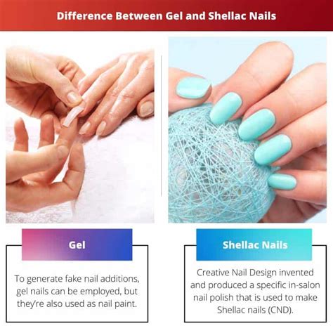 Difference Between Gel And Shellac Nails Ask Any Difference