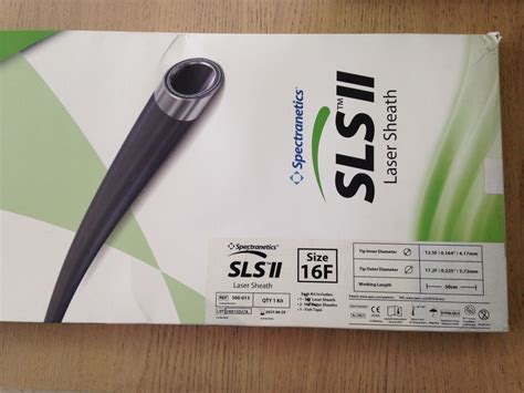 New Spectranetics 500 013 Sls Ii Laser Sheath 16f X Disposables General For Sale Dotmed