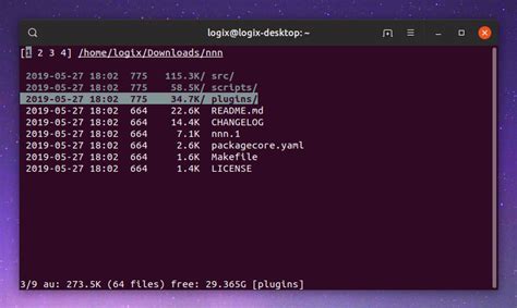 Terminal File Manager Nnn 2 5 Adds Plugins Mouse And Sshfs Support Linux Uprising Blog