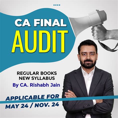 Ca Final Audit Regular New Syllabus Books By Ca Rishabh Jain Ym Concepts