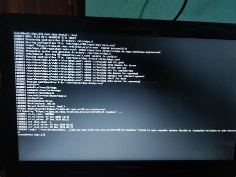can t update void on fresh install r voidlinux