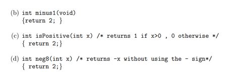 Solved This Exercise Is About The Bit Wise Operators In C Chegg
