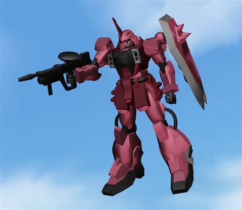 Char Custom Zaku Warrior By Darkkomet On Deviantart