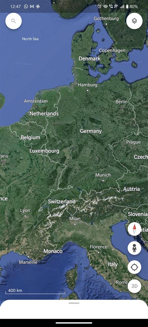 Why Is The Border Missing Here Due To Lake R Geography