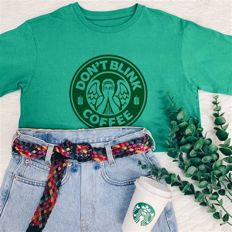 don t blink coffee t shirt t shirts printed t shirts nowstalgia